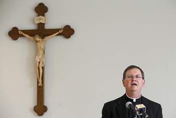 New Bishop Vows Patience, by Bob Scott, Indianapolis Star, July 14, 2010