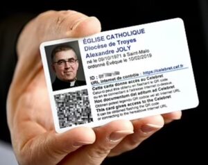 French Catholic priests will be forced to wear scannable QR code so the ...